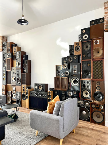 Custom Vintage Speaker Wall – The BoomCase Store