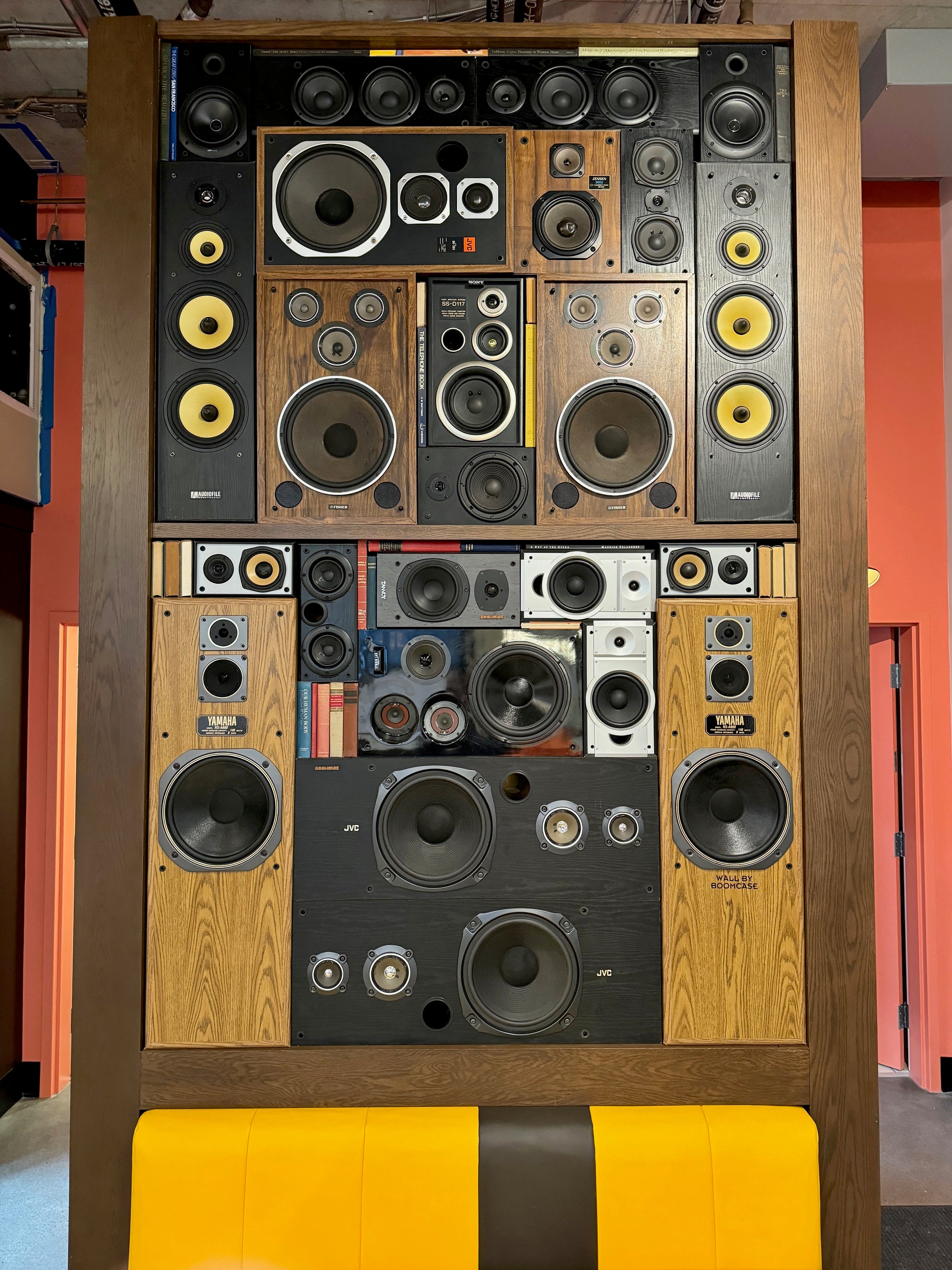 Custom Vintage Speaker Wall – The BoomCase Store