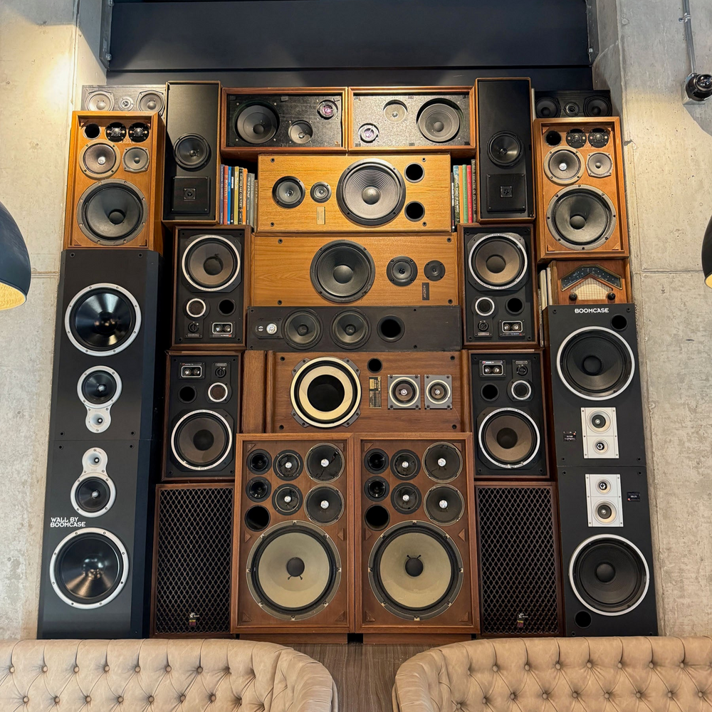 Custom Vintage Speaker Wall – The BoomCase Store