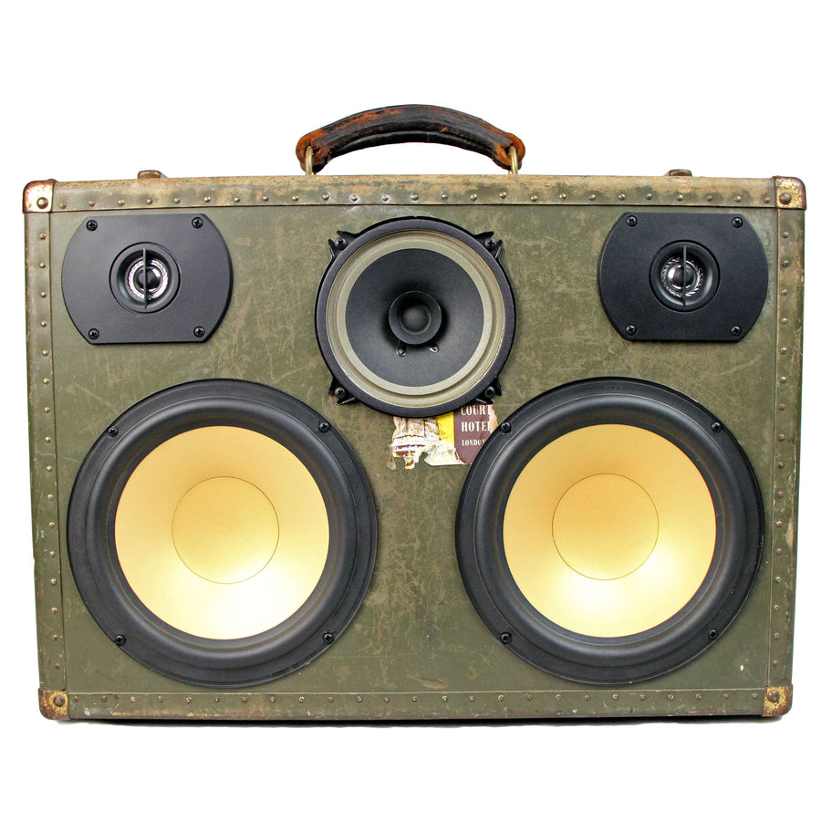 The General - Vintage Suitcase BoomBox Speaker – The BoomCase Store