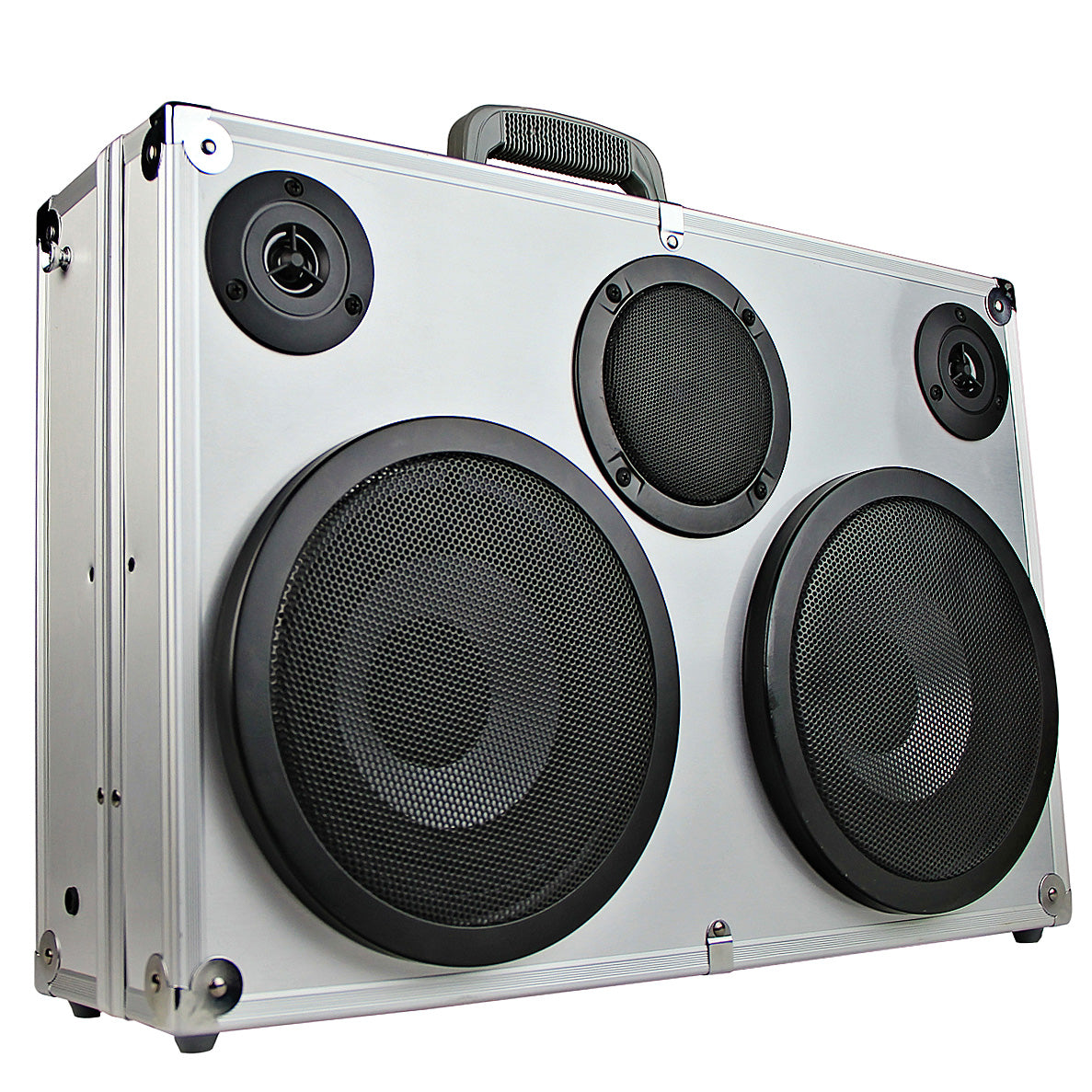 Classic Woodgrain - Vintage Suitcase BoomBox – The BoomCase Store